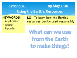 Year 8 Materials from Earth UNIT Resources | Teaching Resources