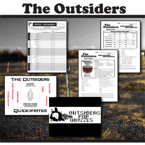 OUTSIDERS Unit Teaching Package (by S.E. Hinton) | Teaching Resources