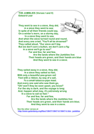 The Jumblies Poetry Resource Bundle | Teaching Resources