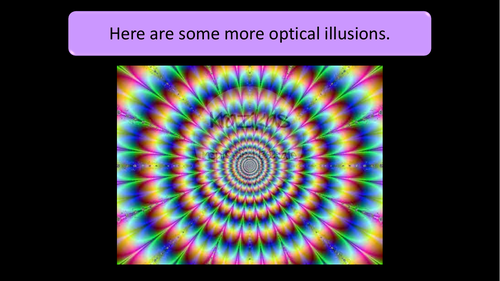 Optical Illusions Assembly | Teaching Resources