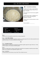 Cake making techniques practical lesson and worksheets (creaming ...