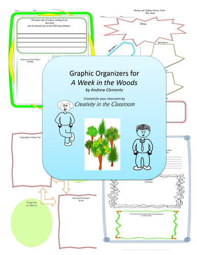 Graphic Organizers for A Week in the Woods | Teaching Resources