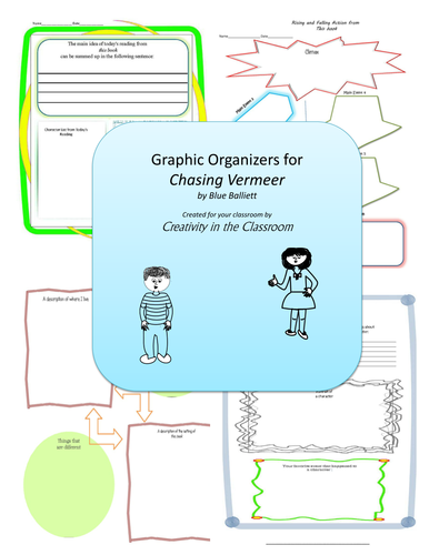 Graphic Organizers for Chasing Vermeer | Teaching Resources