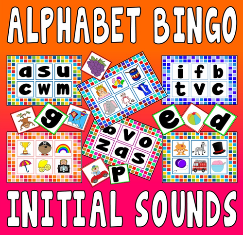 *PHONICS AND ALPHABET BUNDLE* 6 PACKS - POSTERS, FLASHCARDS, BINGO GAME ...