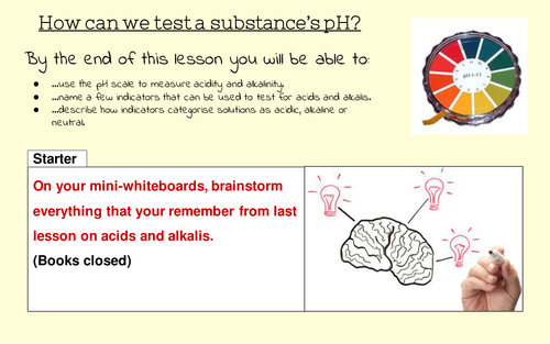 Acids and Alkalis Unit - 2 Whole lessons and Worksheets | Teaching ...
