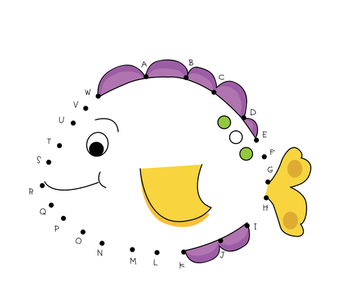 Alphabet Dot to Dot | Teaching Resources