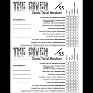 GIVER Utopia Project & Travel Brochure Activity | Teaching Resources