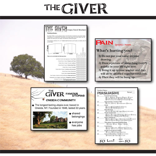 GIVER Unit Teaching Package (by Lois Lowry) | Teaching Resources