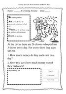 Real Life Maths Word Problems- addition, subtraction and multiplication ...