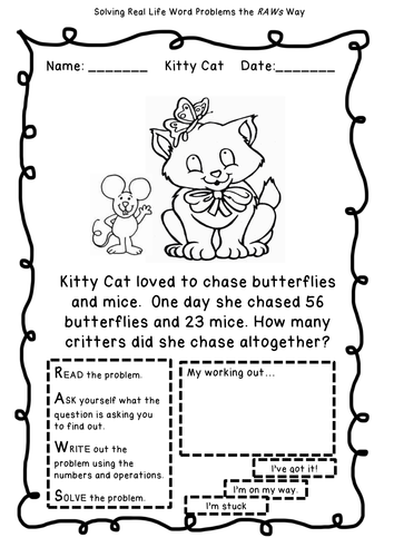 Real Life Math Word Problems