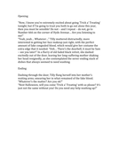 Warning story | Teaching Resources