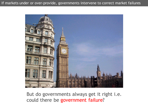 Government Failure | Teaching Resources