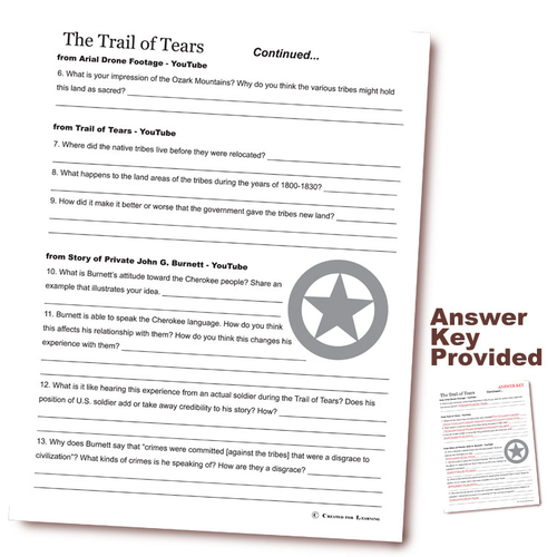 WHERE THE RED FERN GROWS Trail of Tears Historical Nonfiction ...
