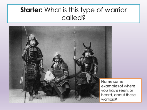 Japan Samurai | Teaching Resources