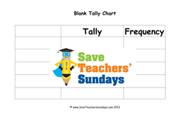 Tally Chart KS1, Lesson Plans and Blank Tally Chart | Teaching Resources