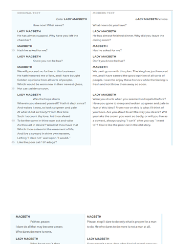 Macbeth suite of lessons Act 1 - Act 5 | Teaching Resources