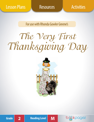 The Very First Thanksgiving Day Lesson Plans & Activities Package ...