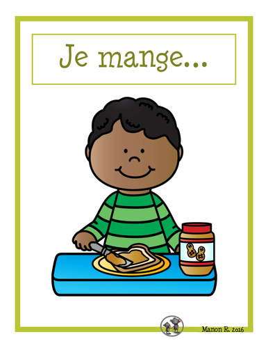 Je mange (for emergent readers) | Teaching Resources