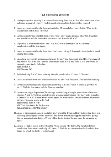IB Physics Topic 2: Mechanics | Teaching Resources