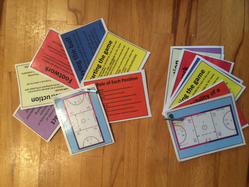Netball Umpire Cards - None Participant Task / Umpiring | Teaching ...