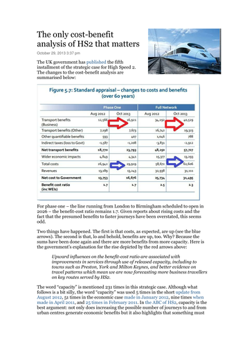 Cost benefit analysis | Teaching Resources