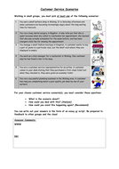 Customer Service | Teaching Resources