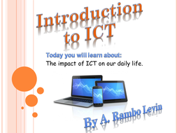 Introduction to ICT | Teaching Resources