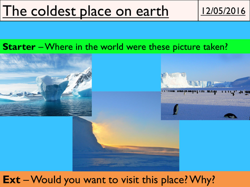 Extreme Environments | Teaching Resources