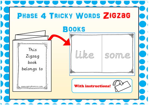 Phase 4 Tricky Word Activities | Teaching Resources