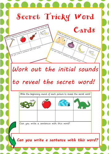 Phase 4 Tricky Word Activities | Teaching Resources