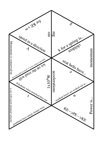 P2 AQA Physics Revision Tarsia | Teaching Resources P2 AQA Physics Revision Tarsia | Teaching Resources