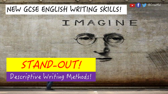 Developing GCSE ENGLISH WRITING SKILLS: Stand-Out Descriptive Writing ...