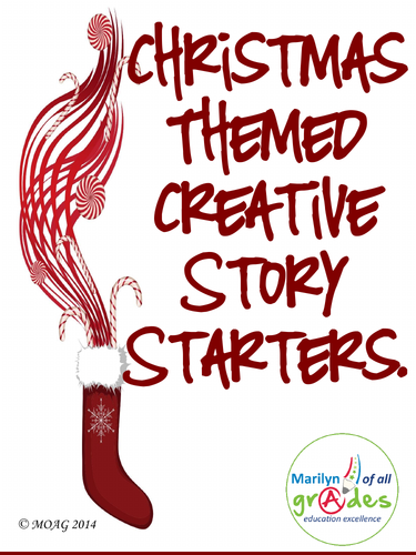 Christmas Story Starter Prompts for Writing | Teaching Resources