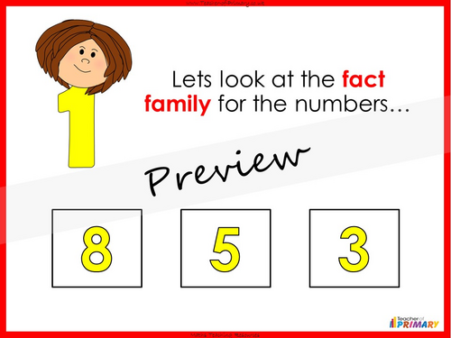 Number Fact Families | Teaching Resources