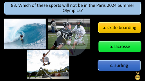 Olympic Games Quiz | Teaching Resources