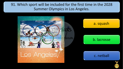 Olympic Games Quiz | Teaching Resources
