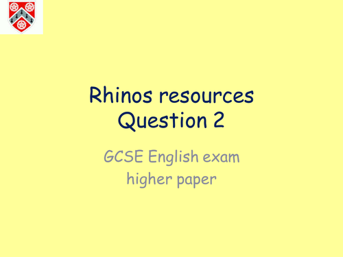 AQA GCSE English Lang Higher paper | Teaching Resources