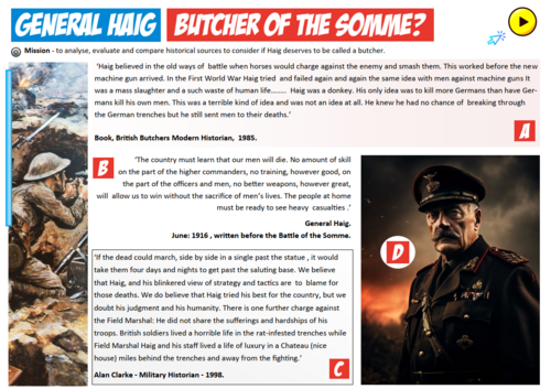 The Causes of The First World War | Teaching Resources