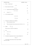 IGCSE Math ALGEBRA -REVISION (past paper) | Teaching Resources