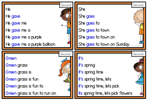 Reading Fluency Second Grade | Teaching Resources