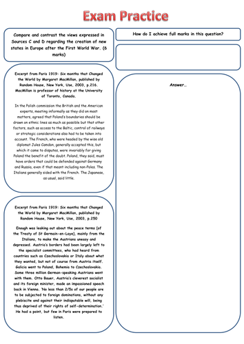 Paper One IB exam help and tips | Teaching Resources