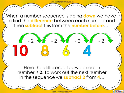 Number Sequences - Year 2 | Teaching Resources