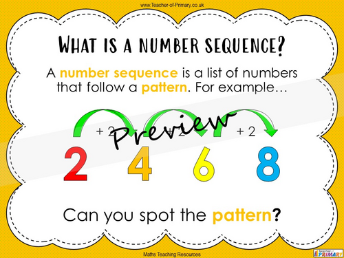 Number Sequences - Year 2 | Teaching Resources