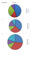 Introduction to drawing Pie Charts | Teaching Resources