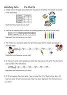 Introduction to drawing Pie Charts | Teaching Resources