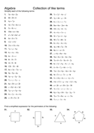 Introduction to Algebra | Teaching Resources