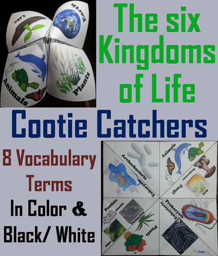 Six Kingdoms of Life Task Cards and Activities Bundle | Teaching Resources