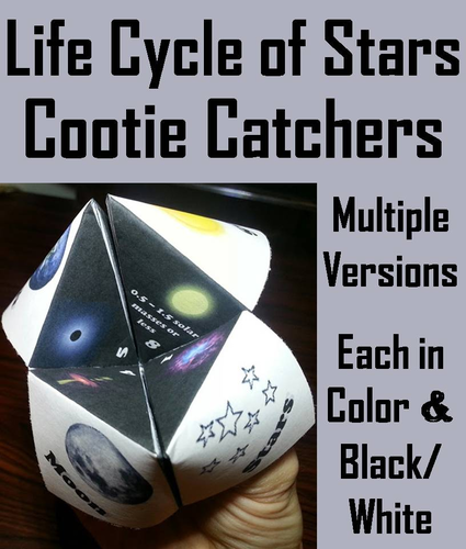 Life Cycle of Stars Task Cards and Activities Mini Bundle | Teaching ...