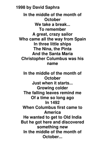 Christopher Columbus lesson pack by - UK Teaching Resources - TES