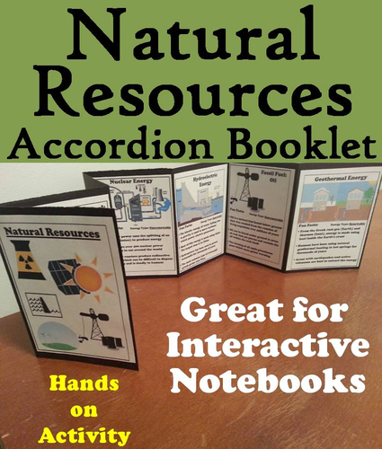 Natural Resources Task Cards and Activities Bundle | Teaching Resources